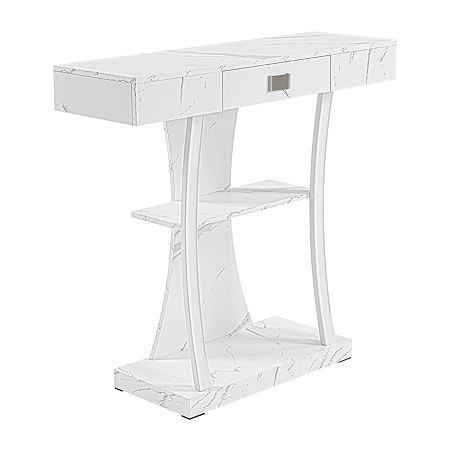 Click here for Convenience Concepts Newport Harri 1-Drawer Consol... prices