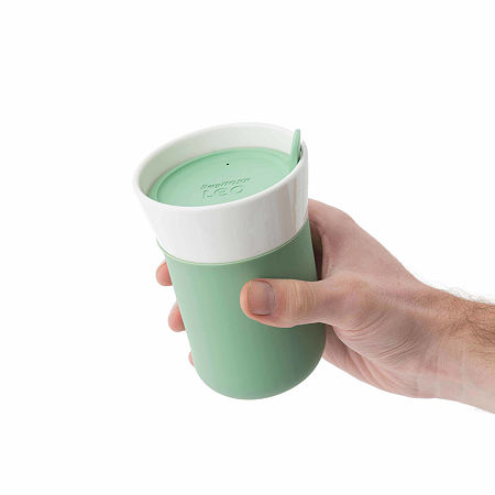 Click here for BergHOFF Leo Porcelain Travel Mug  One Size  Green prices