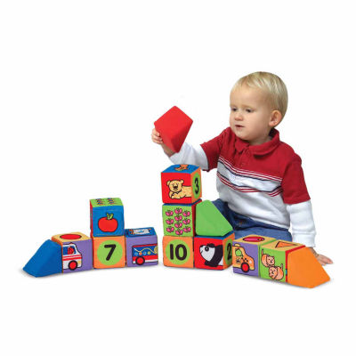 Melissa & Doug® Match & Build Blocks-JCPenney, Color: Multi
