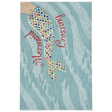Click here for Liora Manne Frontporch Mermaid Crossing 36 x 56 Ou... prices
