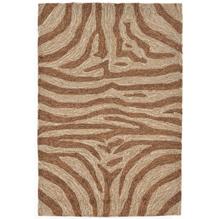 Click here for Liora Manne Ravella Zebra 2x3 Area Rug - Brown prices