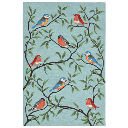 Click here for Liora Manne Ravella 2270 Birds On Branches Blue 83... prices