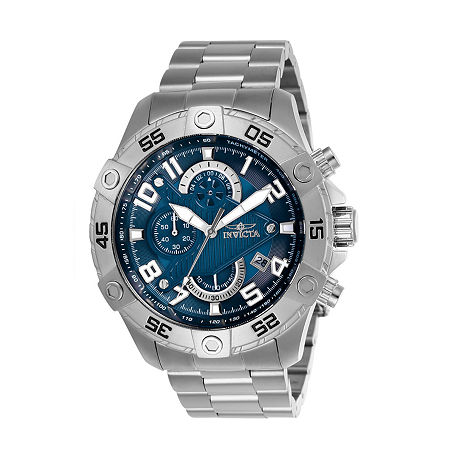Click here for Invicta S1 Rally Mens Chronograph Silver Tone Stai... prices