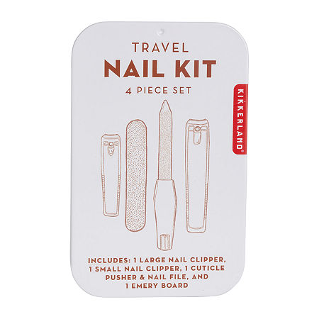 Click here for Kikkerland Travel Nail Kit  One Size  White prices