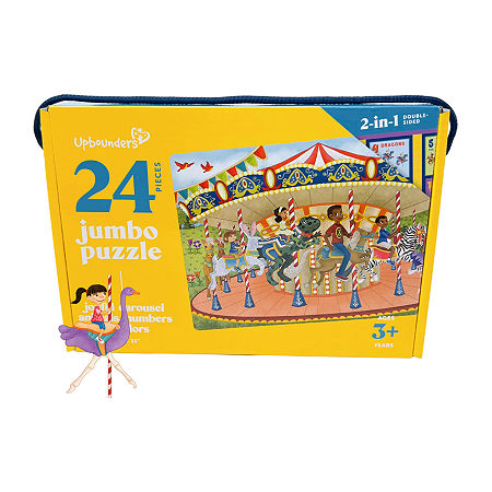 Click here for Upbounders Joyful Carousel 24pc 2-Sided Jumbo Puzz... prices