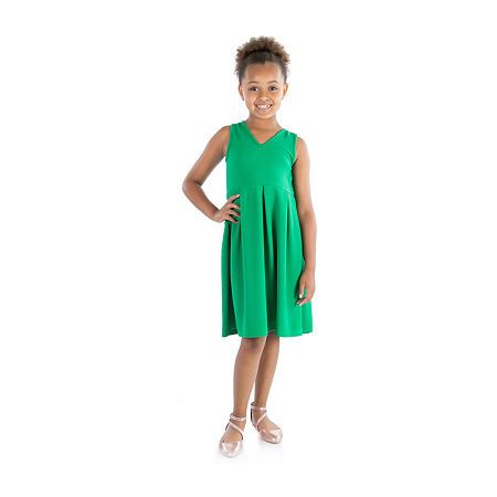 Click here for 24sevenkid Big Kid Girls Sleeveless Fit + Flare Dr... prices