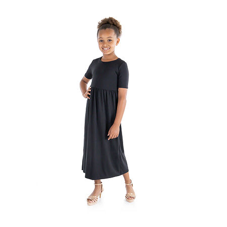 Click here for 24sevenkid Big Kid Girls Short Sleeve A-Line Dress... prices