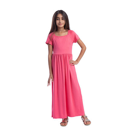 Click here for 24sevenkid Big Kid Girls Short Sleeve Maxi Dress... prices