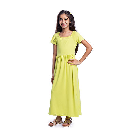 Click here for 24sevenkid Big Kid Girls Short Sleeve Maxi Dress... prices