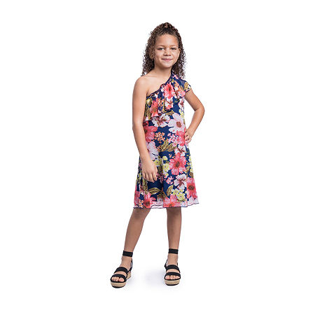 Click here for 24sevenkid Big Kid Girls Sleeveless One Shoulder S... prices