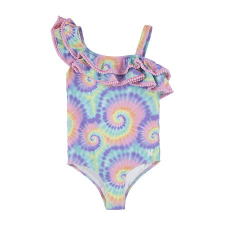 Click here for Hurley Little Girls One Piece Swimsuit  4  Yellow prices