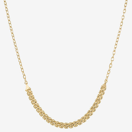 Click here for Made in Italy Womens 14K Gold Over Silver 17 Inch... prices