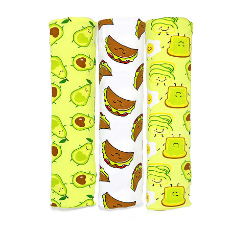 Click here for 3 Stories Trading Company 3-pc. Swaddle Blanket  O... prices