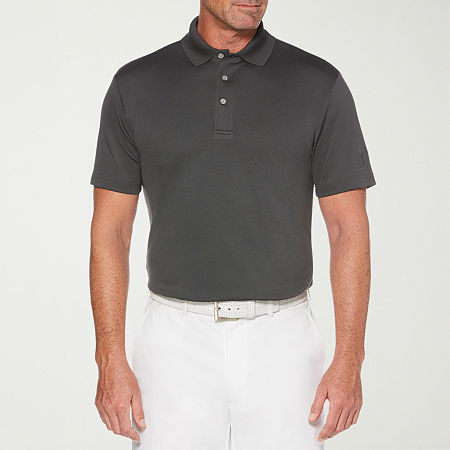 Click here for Pga Tour Mens Airflux Solid Mesh Short Sleeve Golf... prices