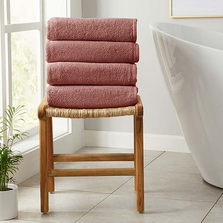 Click here for Linery Popcorn 4-pc. Quick Dry Bath Towel  One Siz... prices
