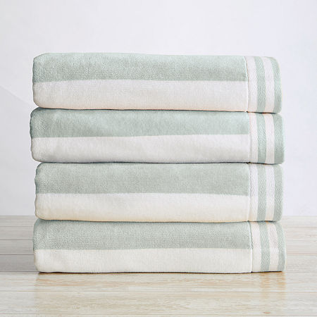 Click here for Linery Cabana Stripe 4-pc. Quick Dry Beach Towel... prices