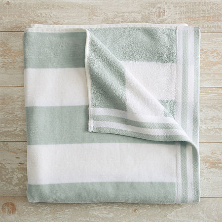 Click here for Linery Cabana Stripe Quick Dry Beach Towel  One Si... prices