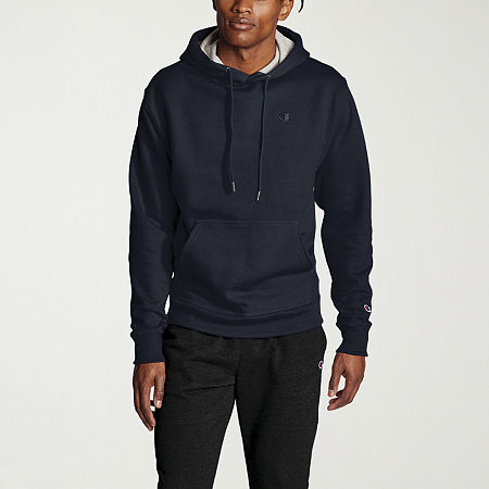 Champion Mens Powerblend Fleece Hoodie - Navy