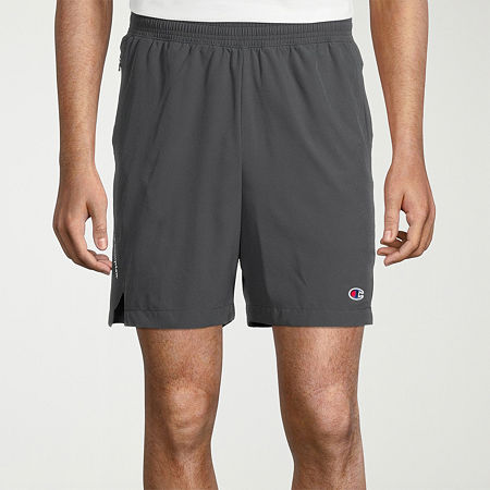Click here for Champion Mens 7 Mid Rise Workout Shorts  Large  Gr... prices