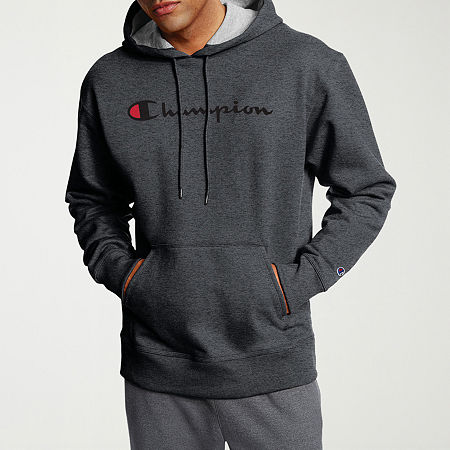 Click here for Mens Champion(R) Powerblend Graphic Pullover Hoodi... prices
