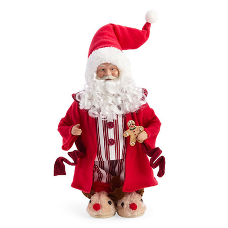 Click here for North Pole Trading Co. 12in Pjs Christmas Santa Fi... prices