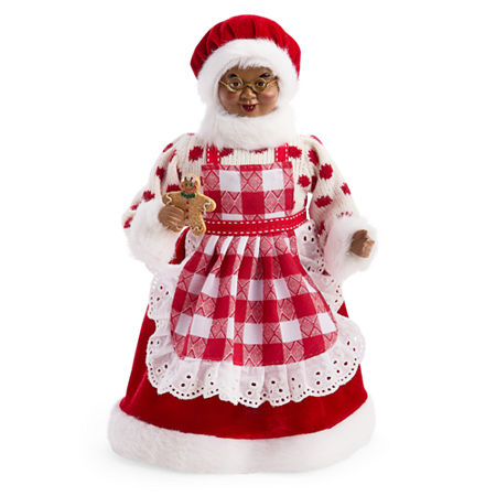 Click here for North Pole Trading Co. 12in Mrs Claus African Amer... prices