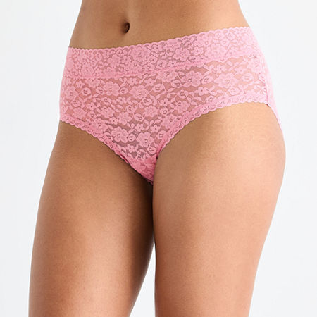 Click here for Ambrielle Everyday Lace Hipster Panty  X-large  Pi... prices