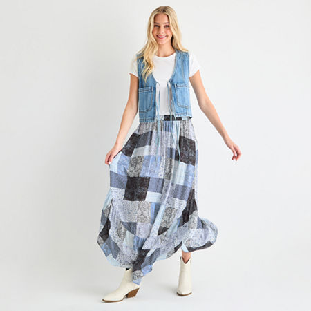 Click here for Arizona Womens Juniors Maxi Skirt  X-small  Blue prices