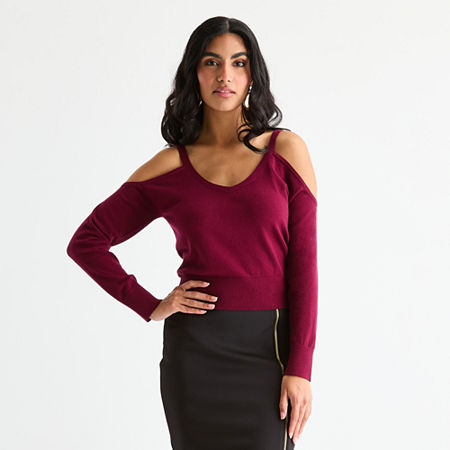 Click here for Bold Elements Womens V Neck Long Sleeve Pullover S... prices