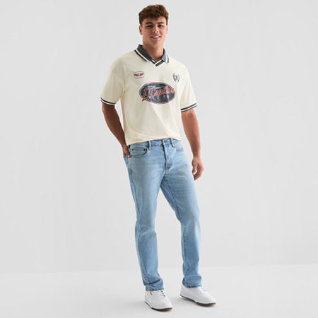 Click here for Arizona Mens Athletic Fit Jean  38 32  Blue prices