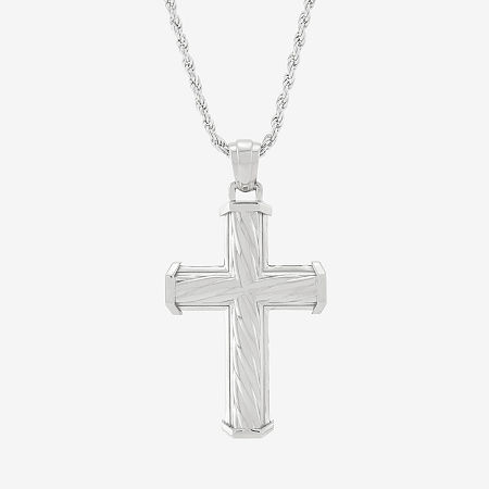 Click here for Cross Womens Sterling Silver Cross 20 Inch Pendant... prices