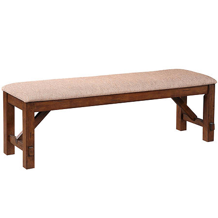 Click here for Lansford Upholstered Dining Bench  One Size  Brown prices