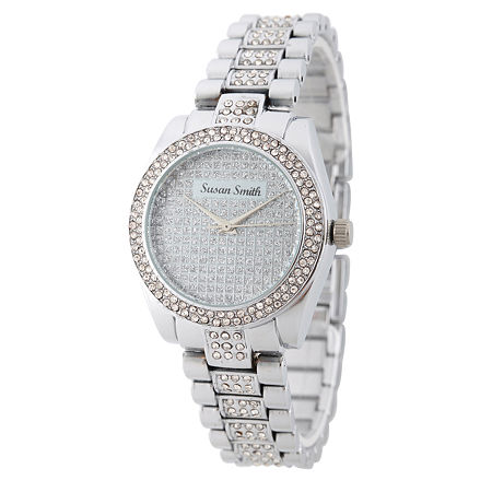 Click here for Personalized Womens Silver Tone Alloy Bracelet Wat... prices