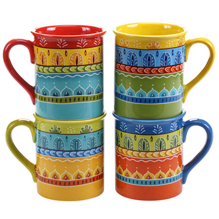 Click here for Certified International Valencia 4-pc. Mug Set  On... prices