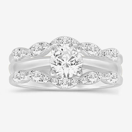 Click here for Womens 1/2 CT. T.W. Natural White Diamond 14K Whit... prices