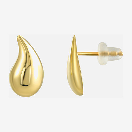 Click here for Womens 14K Gold Round Drop Earrings  One Size prices