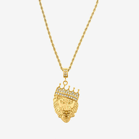 Click here for Mens Zirconia Stainless Steel 26 Inch Pendant Neck... prices
