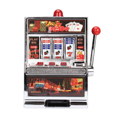 Retro Arcade Slot Machine Savings Bank SM-50700, Color: Silver - JCPenney