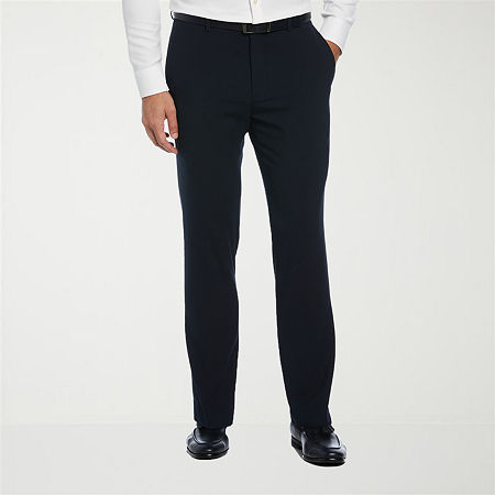 Click here for Savane Comfort Waist Mens Straight Slim Fit Flat F... prices