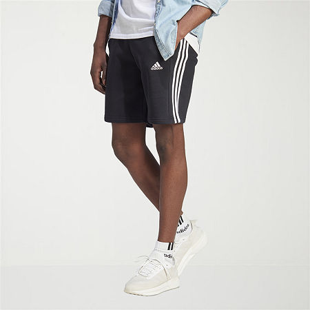 Click here for adidas Fleece Mens 10 Workout Shorts  Medium  Blac... prices