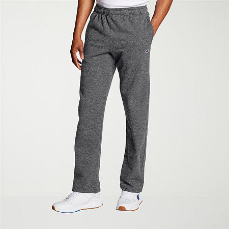 Champion Mens Powerblend Fleece Pants - Granite Heather