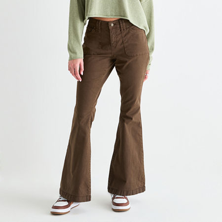 Click here for Arizona Womens Juniors Flare Low Rise Flat Front P... prices