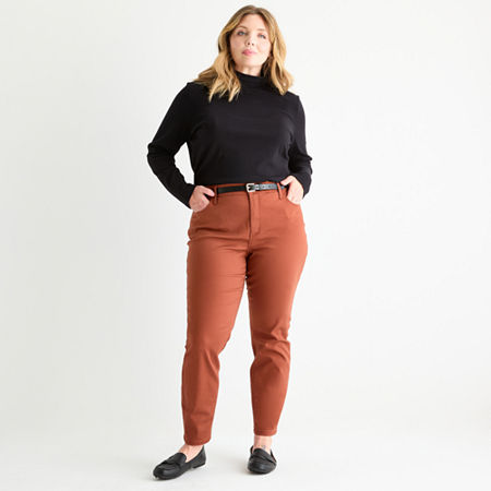Click here for St. Johns Bay - Plus Womens Mid Rise Skinny Fit Je... prices