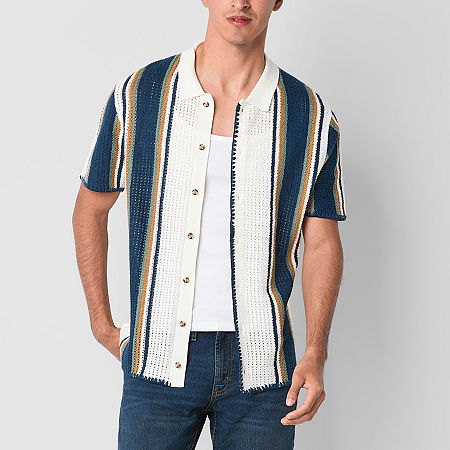 Click here for Arizona Mens Short Sleeve Layered Sweater Big and... prices