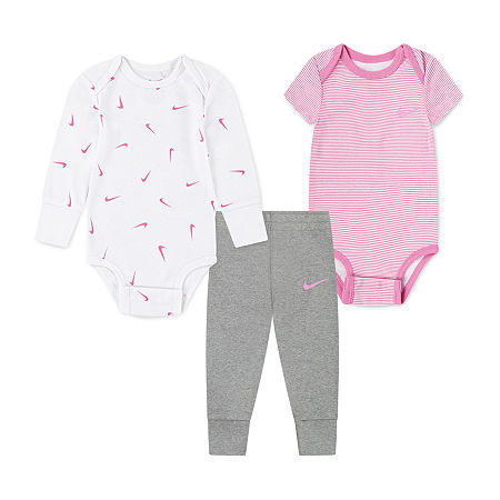 Click here for Nike Toddler Girls 3-pc. Pant Set  9 Months  White prices