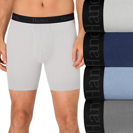 Click here for Hanes Mens 4 Pack Support Pouch Boxer Briefs Ufsll... prices