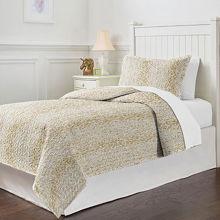Click here for Pointehaven Percale Printed Scroll Design Reversib... prices