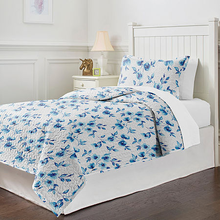 Click here for Pointehaven Percale Printed Scroll Design Reversib... prices