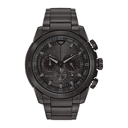 Click here for Citizen Ecosphere Mens Chronograph Black Stainless... prices