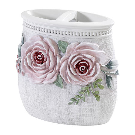 Click here for Avanti Spring Garden Peony Resin Toothbrush Holder... prices